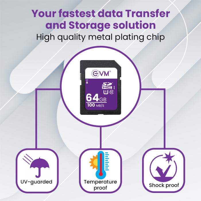 EVM 64GB SDHC CARD - MemoryHouse.in