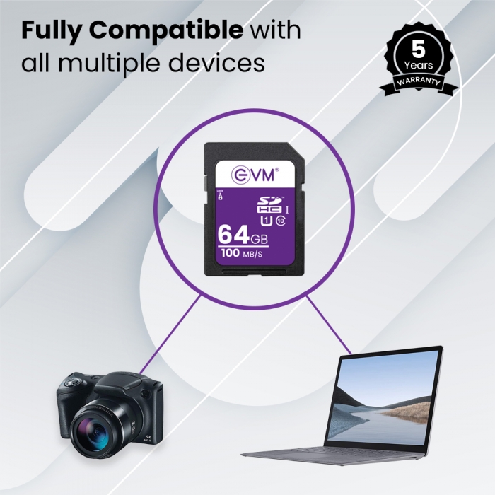 EVM 64GB SDHC CARD - MemoryHouse.in