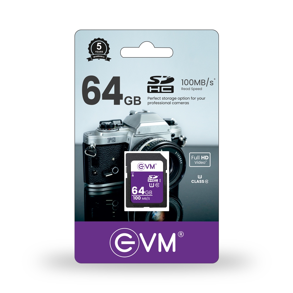 EVM 64GB SDHC CARD - MemoryHouse.in